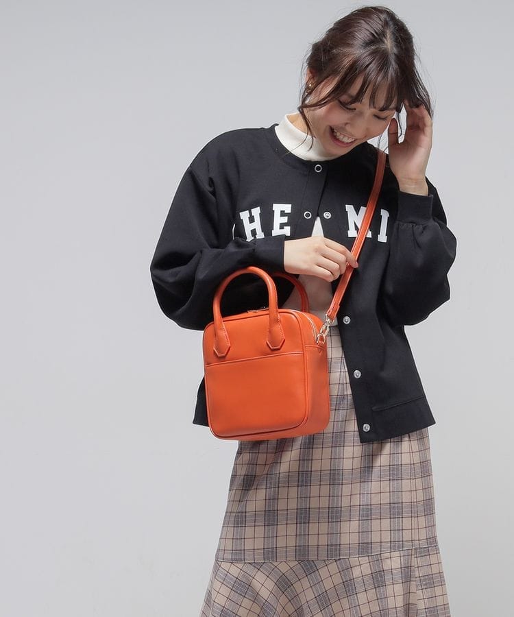 【ハニーズ公式通販】スクエアボストンBag: バッグ－Honeys Online Shop－レディースファッション通販